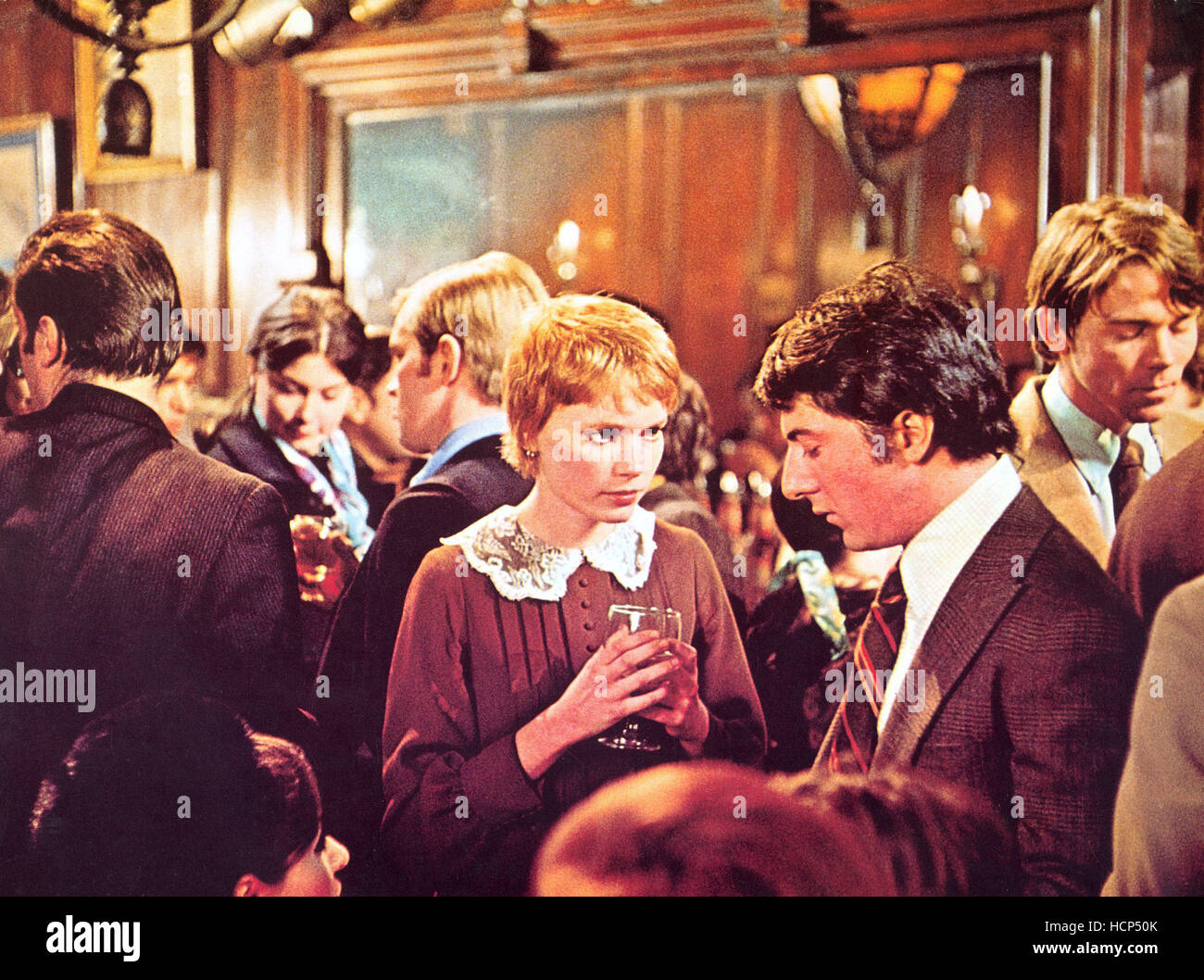 JOHN AND MARY, Mia Farrow, Dustin Hoffman, 1969, TM & Copyright (c ...