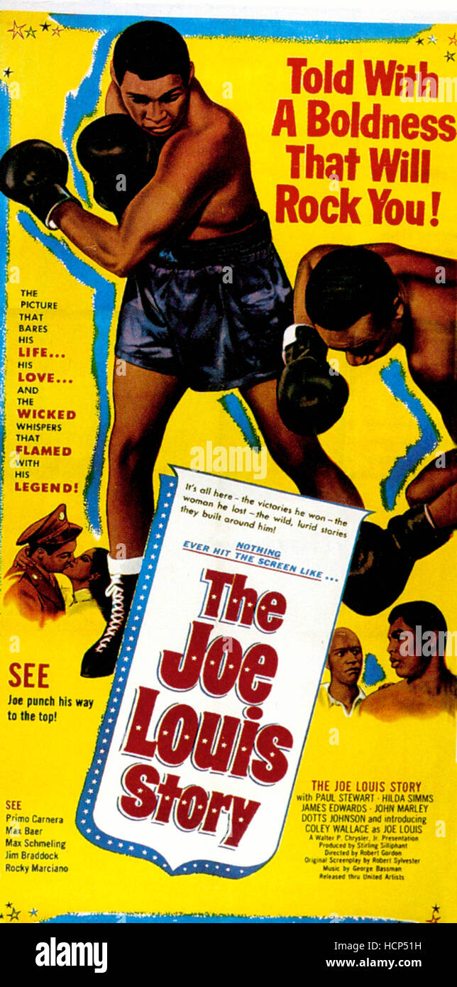 THE JOE LOUIS STORY, Coley Wallace, 1953 Stock Photo - Alamy