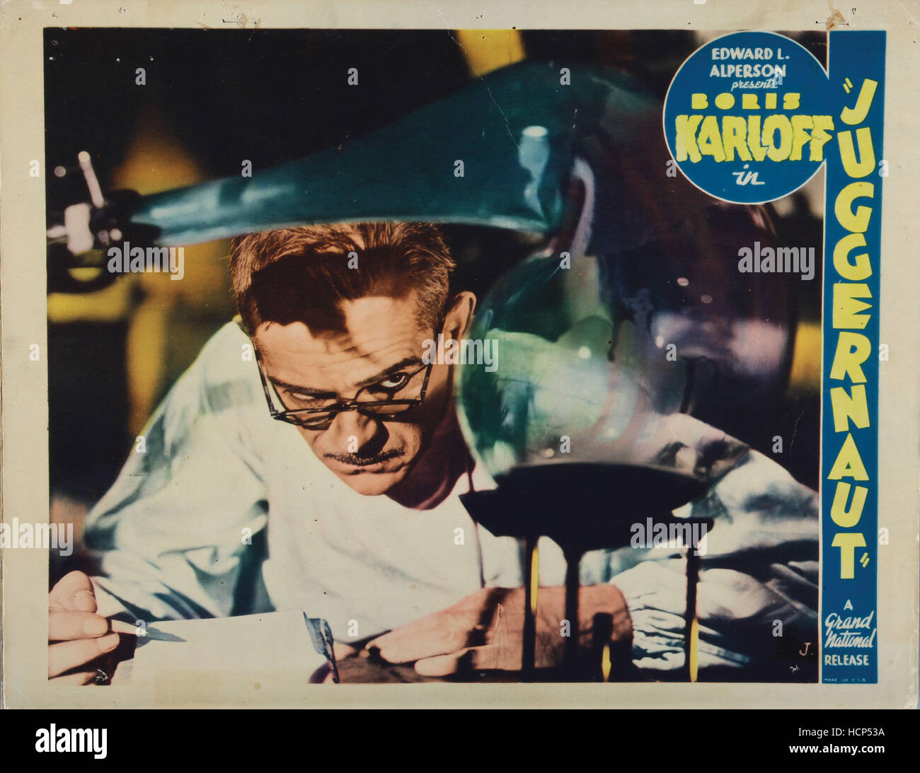 JUGGERNAUT, Boris Karloff, 1936 Stock Photo - Alamy