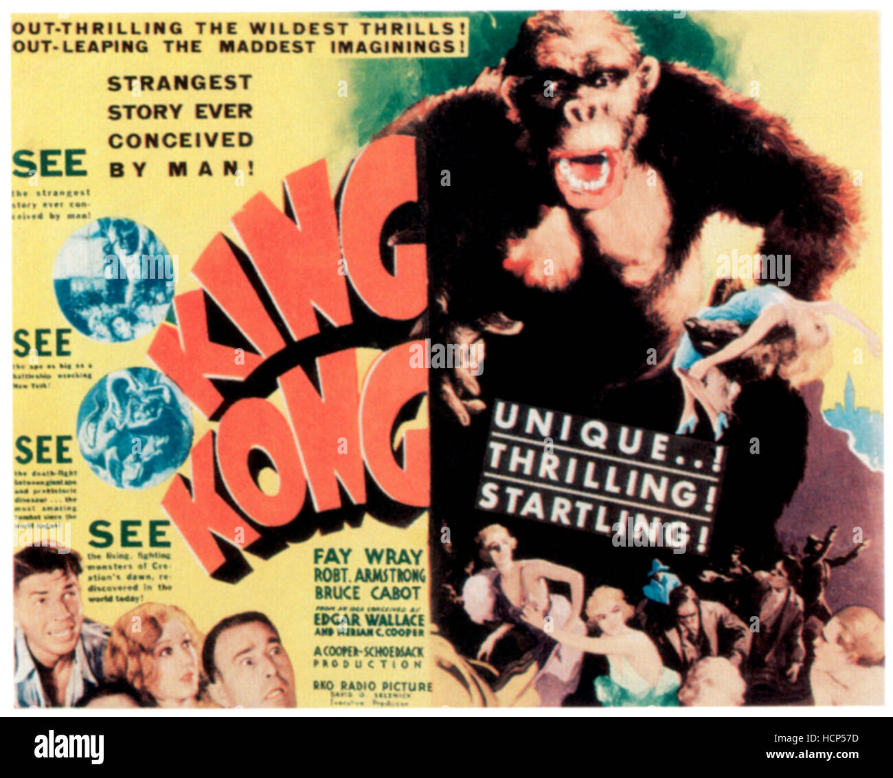 King kong 1933 robert armstrong hi-res stock photography and images - Alamy
