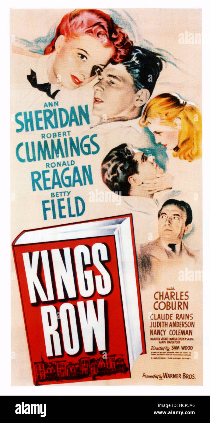 Kings row poster hi-res stock photography and images - Alamy