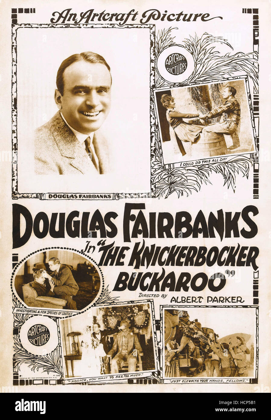 THE KNICKERBOCKER BUCKAROO, Douglas Fairbanks, 1919 Stock Photo - Alamy
