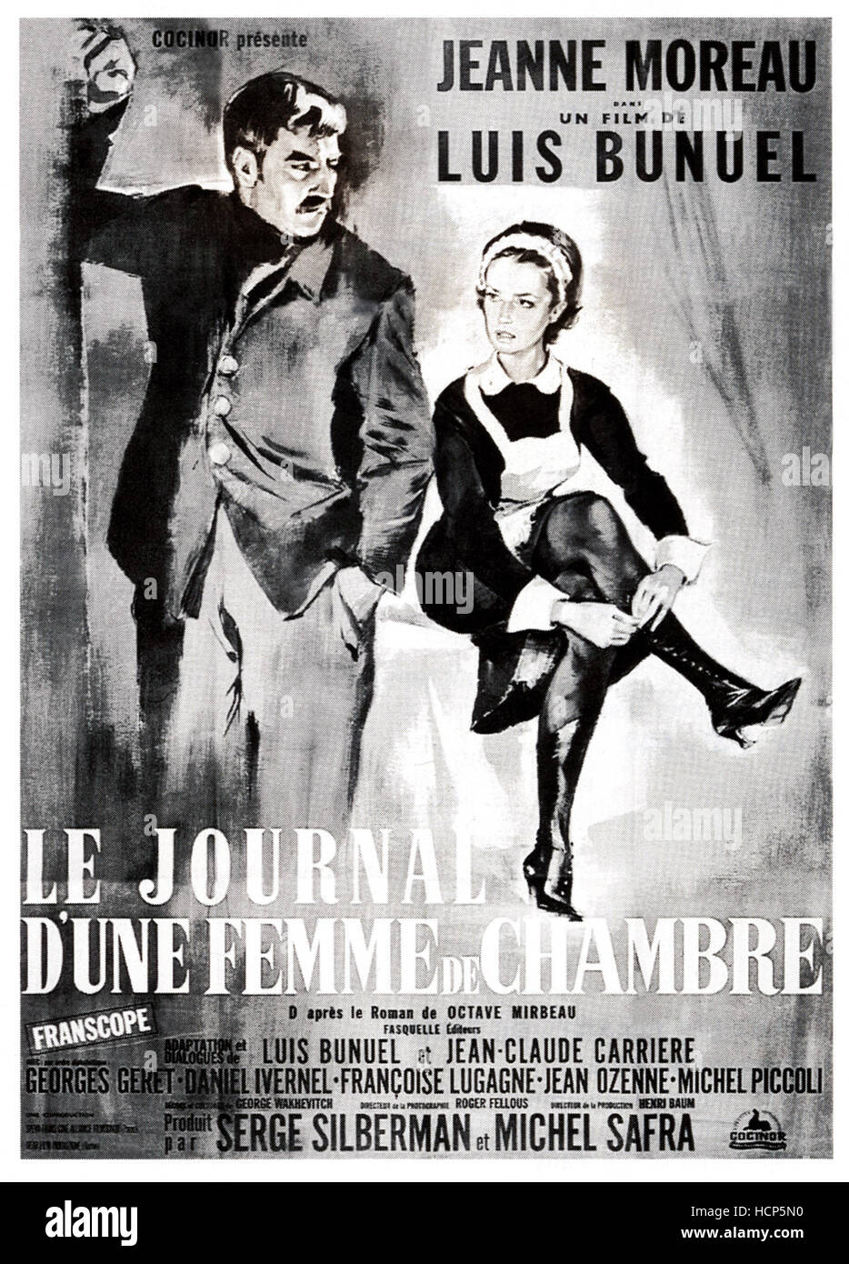 LE JOURNAL D'UNE FEMME DE CHAMBRE, (aka DIARY OF A CHAMBERMAID), right ...