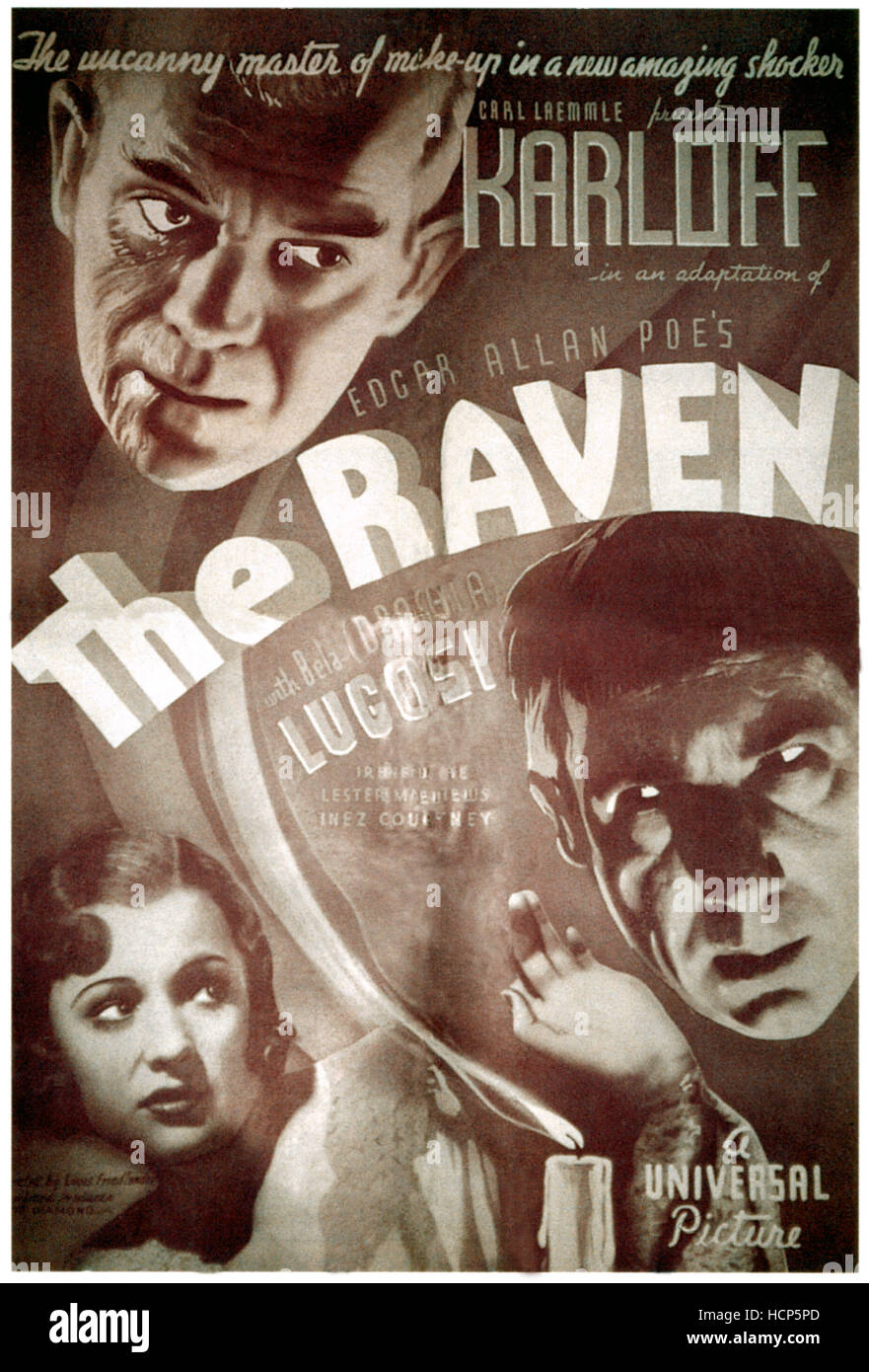 The Raven 1935 Poster