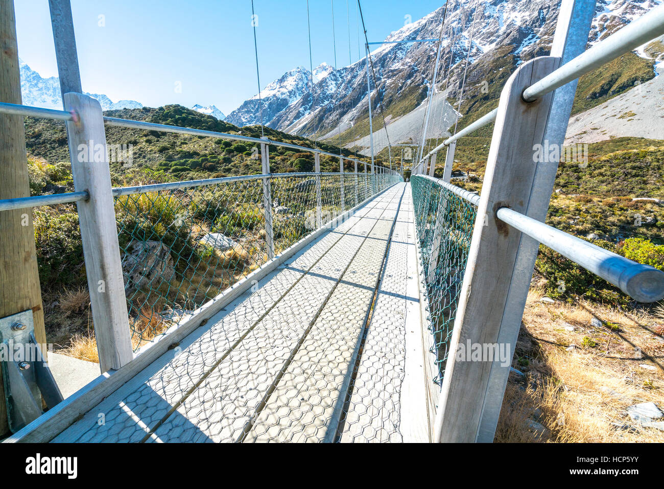 Mount Cook Suspension Bridge at Virginia Morgan blog