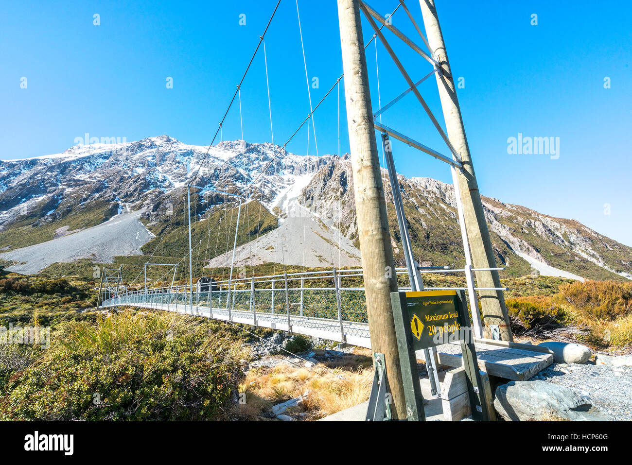 Mount Cook Suspension Bridge at Virginia Morgan blog