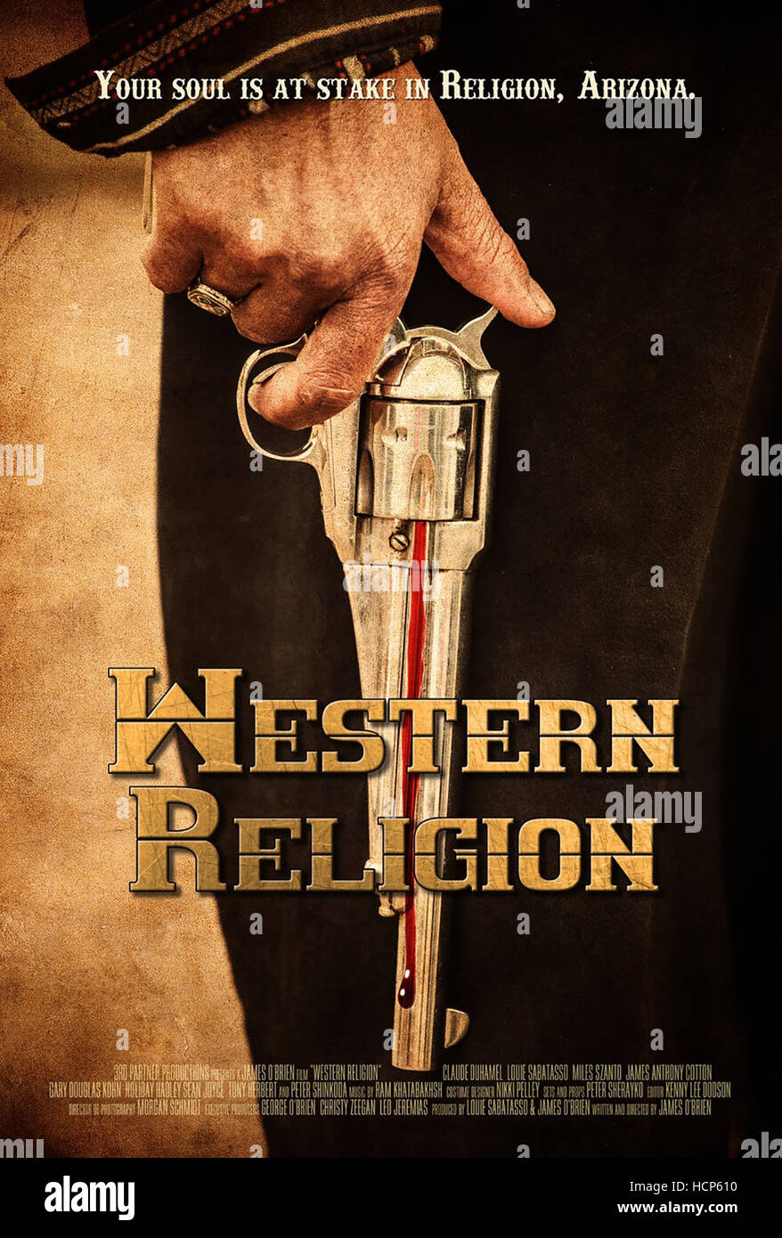 WESTERN RELIGION, poster, 2015 Stock Photo - Alamy