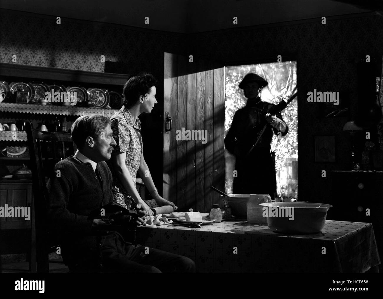 WENT THE DAY WELL?, first two from left: Arthur Ridley, Grace Arnold ...