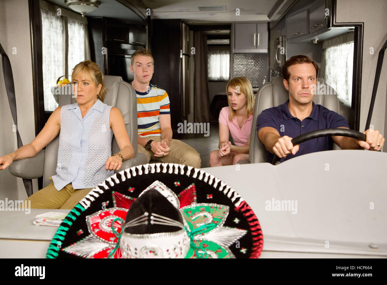 WE'RE THE MILLERS, from left: Jennifer Aniston, Will Poulter, Emma ...