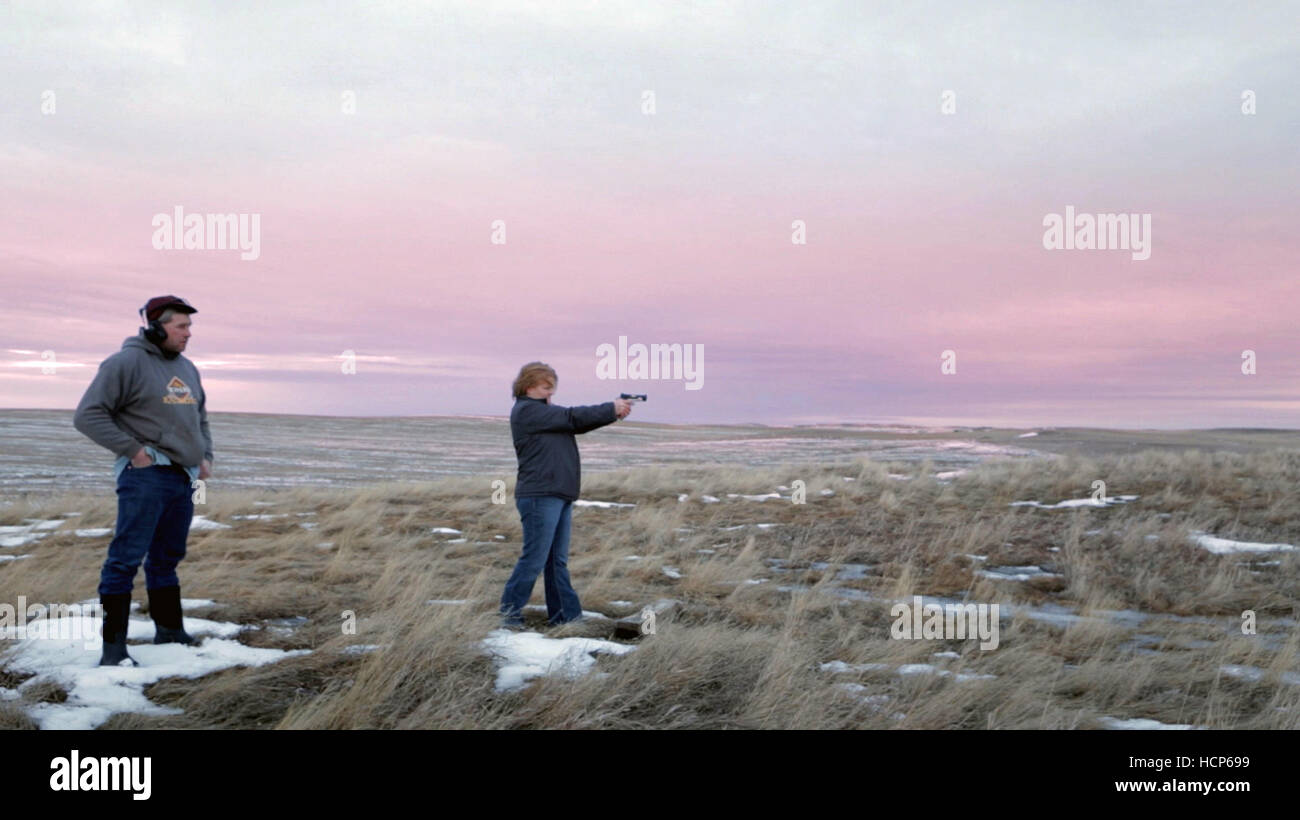 WELCOME TO LEITH, Mayor Ryan Schock observes his wife Michelle, taking ...
