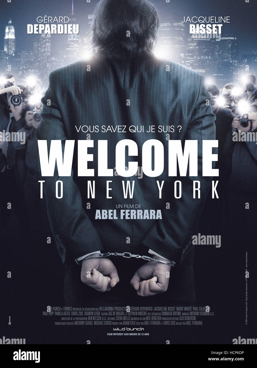 WELCOME TO NEW YORK, French poster art, 2014. ©Wild Bunch/courtesy ...