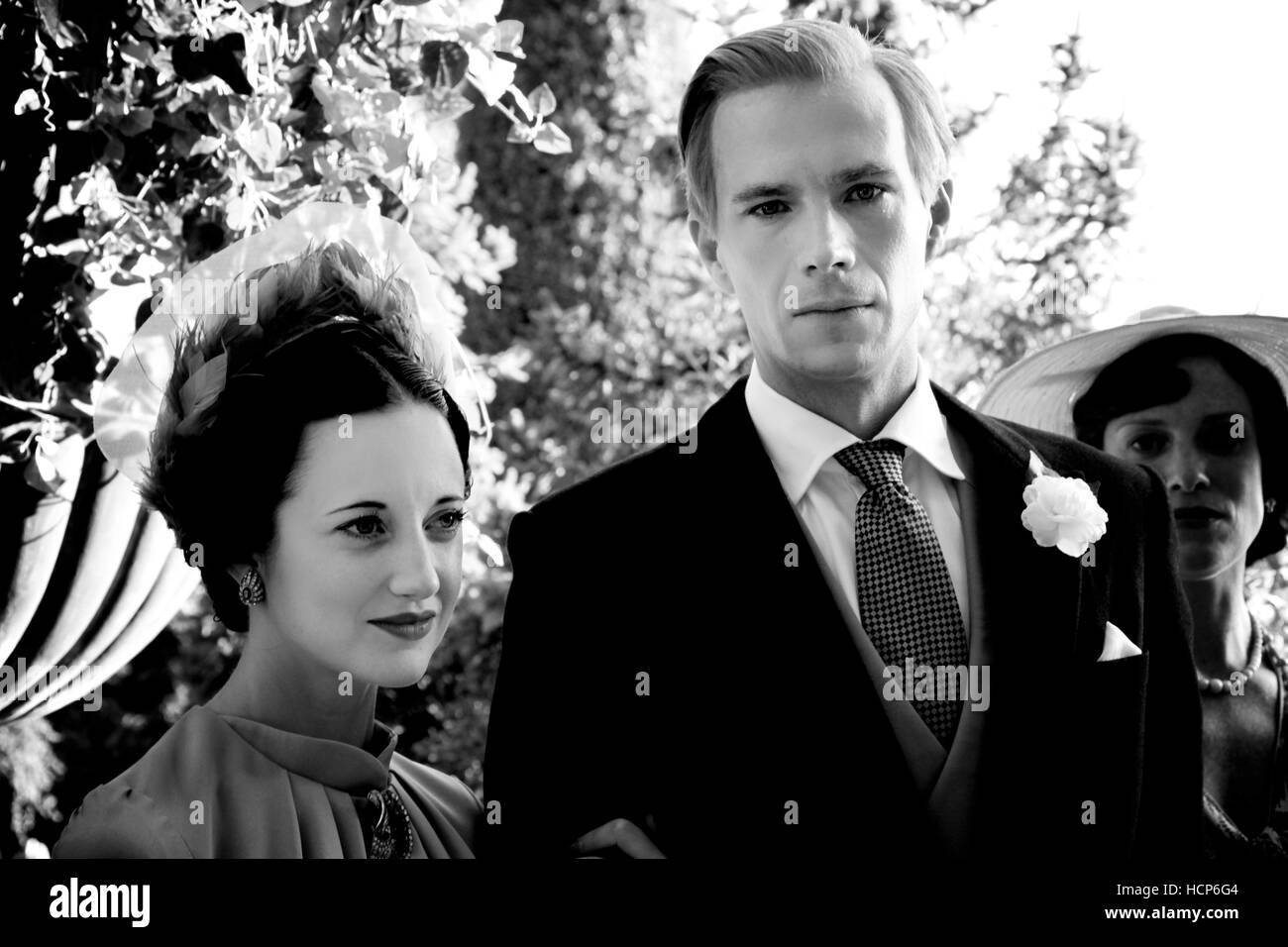 W.E., from left: Andrea Riseborough, James D'Arcy, as King Edward VIII ...
