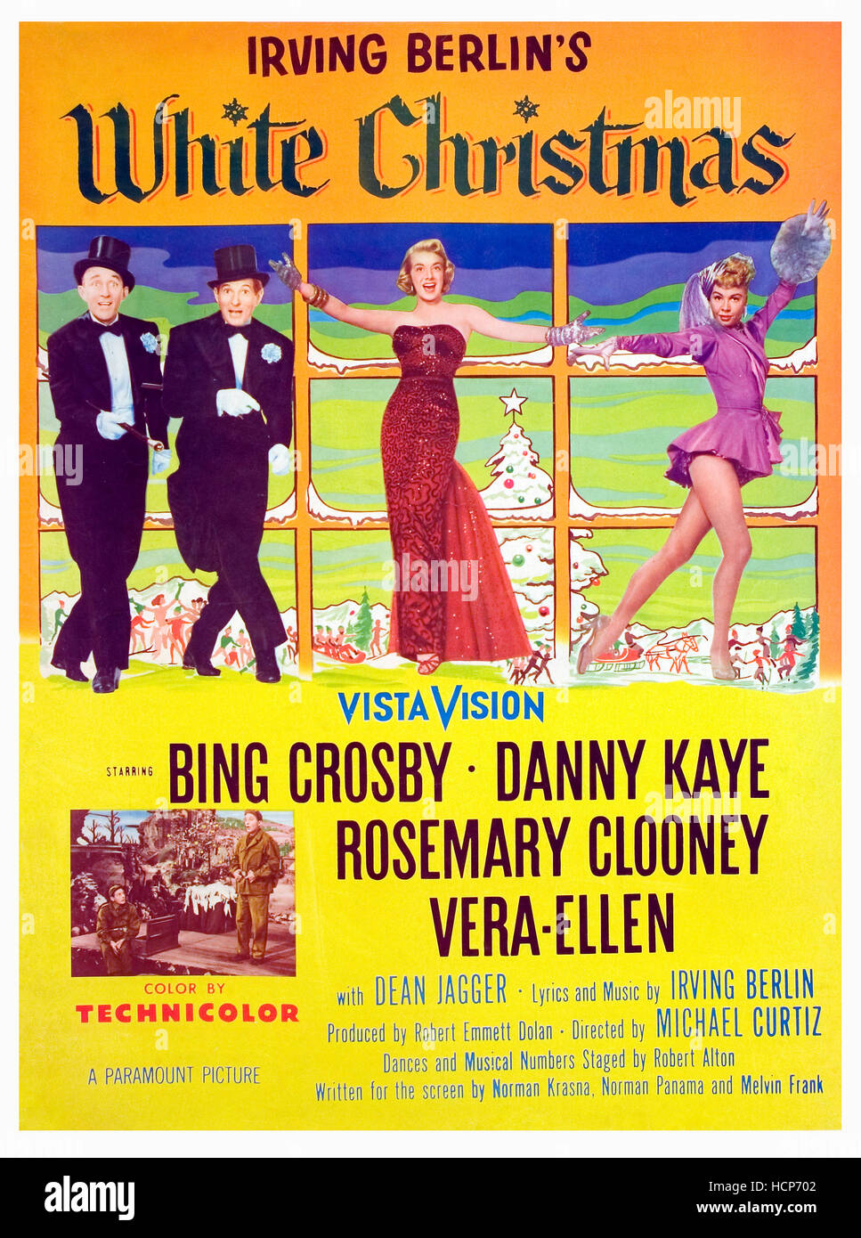 WHITE CHRISTMAS, Bing Crosby, Danny Kaye, Rosemary Clooney, Vera-Ellen ...