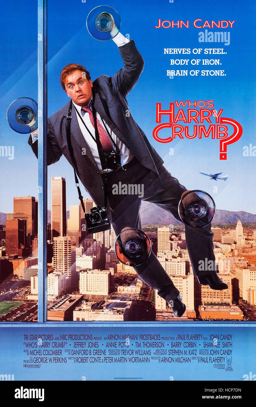 WHO'S HARRY CRUMB?, poster art, John Candy, 1989. ©TriStar Pictures ...