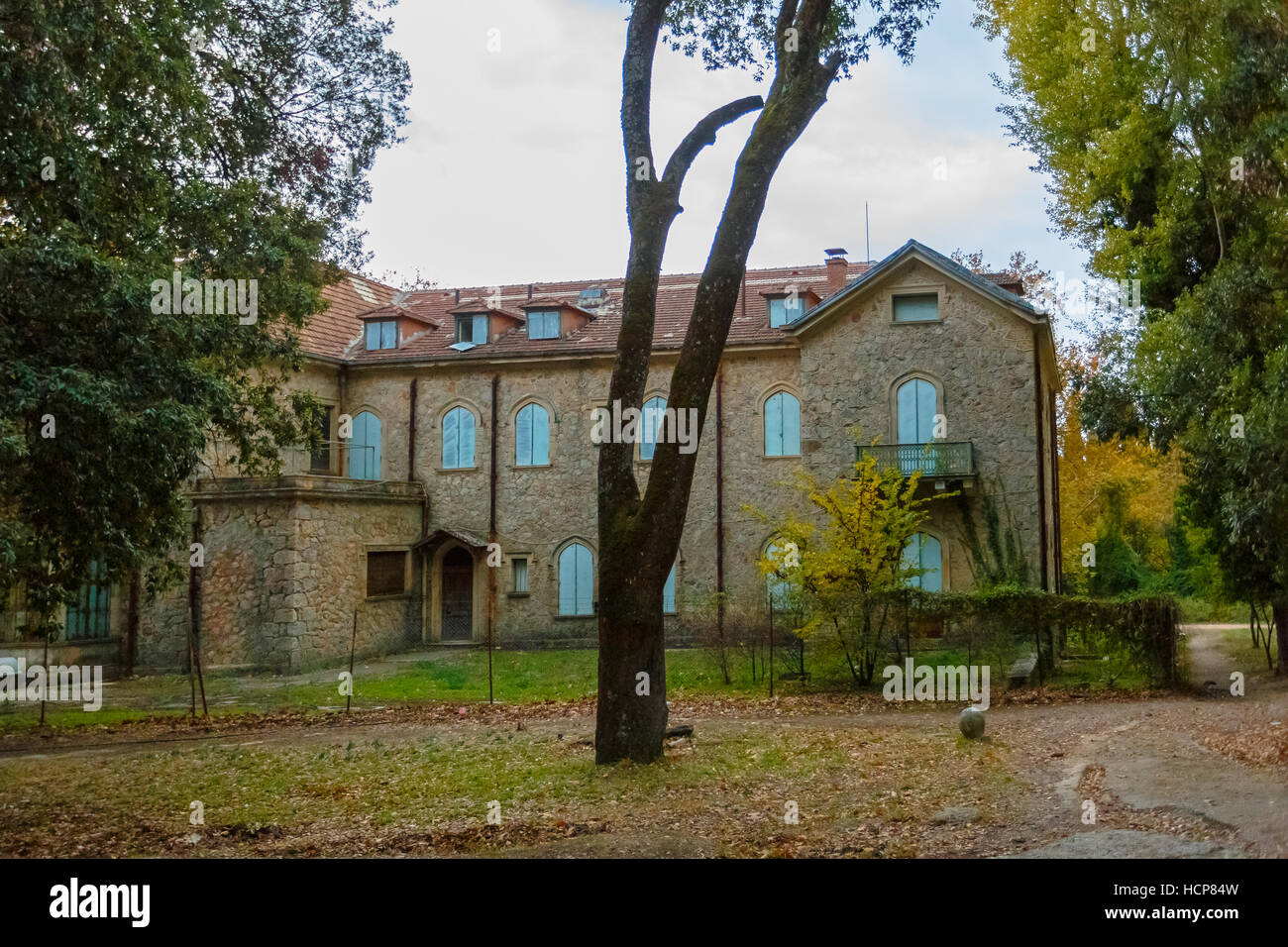 Tatoi Palace ruins in Greece, the summer palace and 10,000 acre estate ...