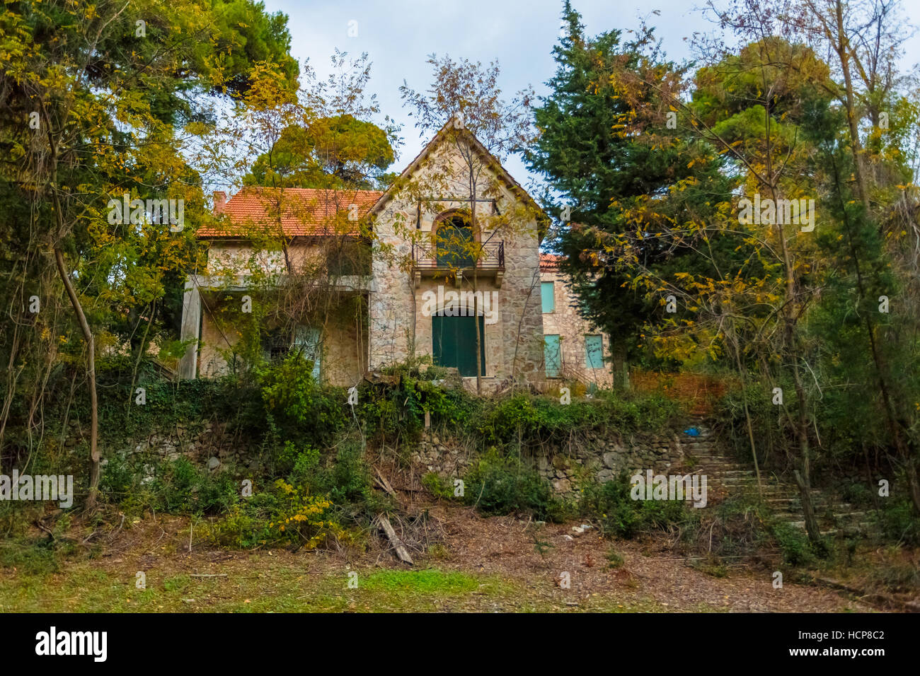 Tatoi Palace ruins in Greece, the summer palace and 10,000 acre estate ...