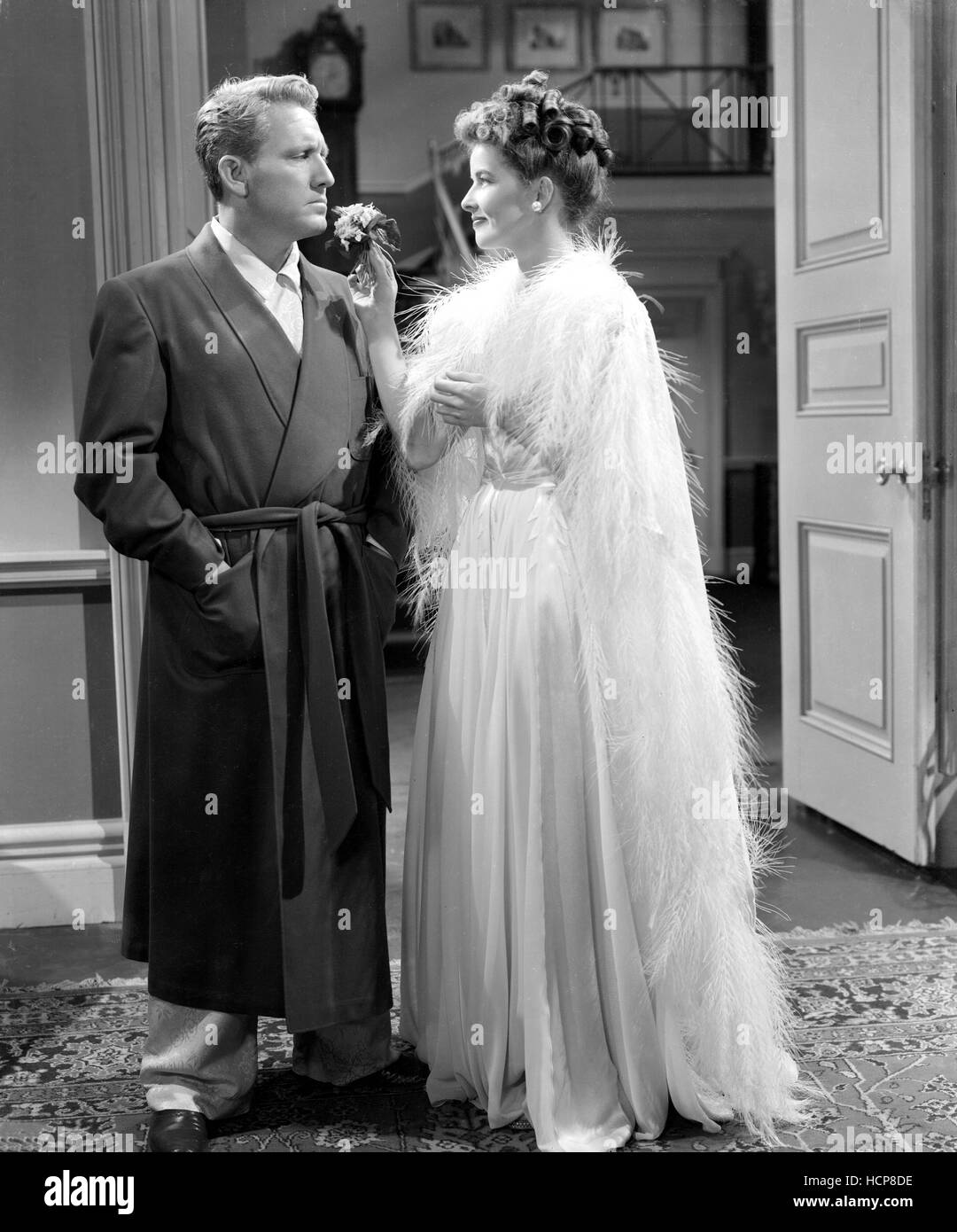 Without Love Spencer Tracy Katharine Hepburn 1945 Stock Photo Alamy