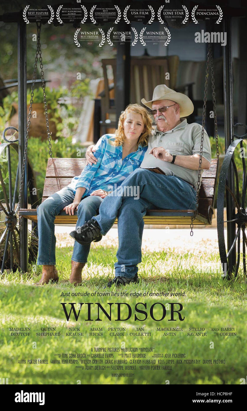 WINDSOR, poster, from left: Madelyn Deutch, Barry Corbin, 2016. ©Clark ...
