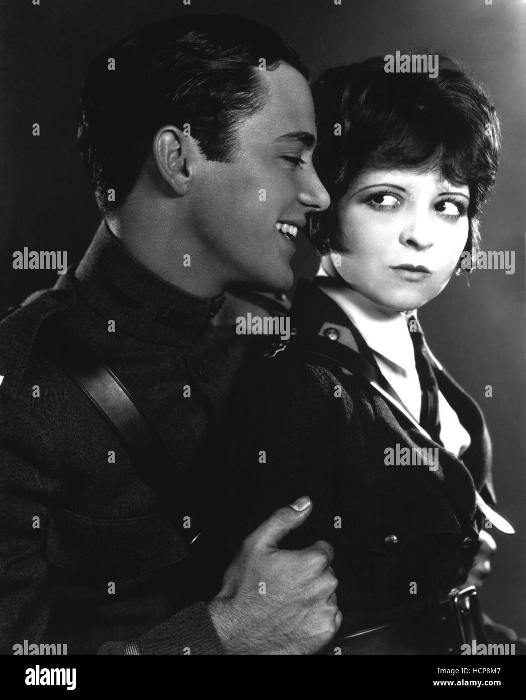 WINGS, from left: Charles Buddy Rogers, Clara Bow, 1927 Stock Photo - Alamy