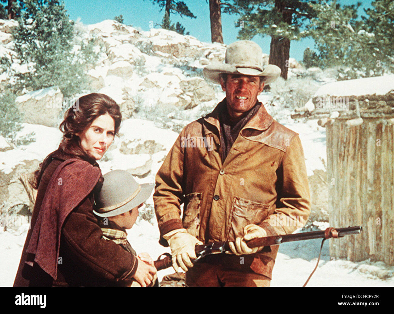 WILL PENNY, Joan Hackett, Jon Francis, Charlton Heston, 1968 Stock ...