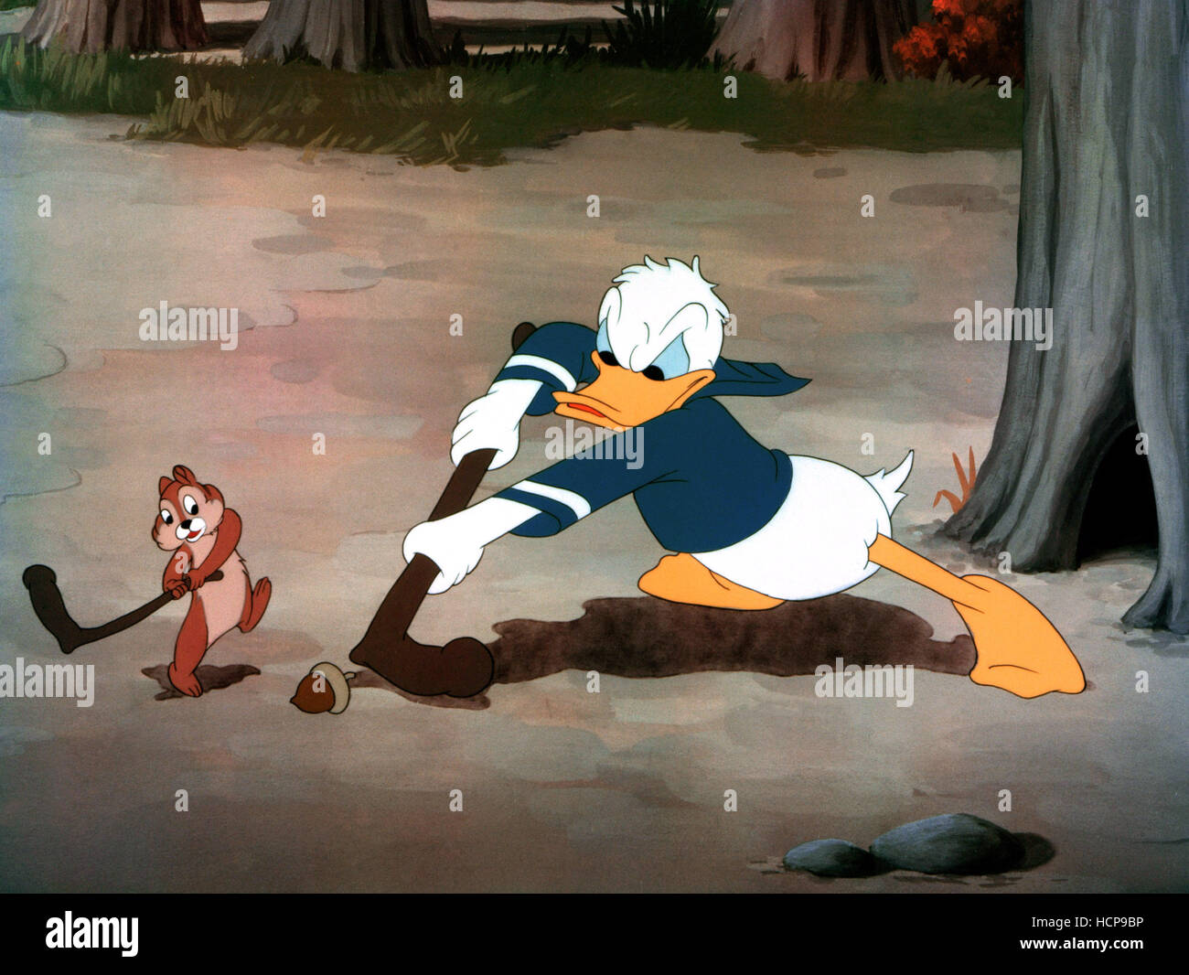 WINTER STORAGE, (from left): Chip (of Chip 'n Dale), Donald Duck, 1949 ...