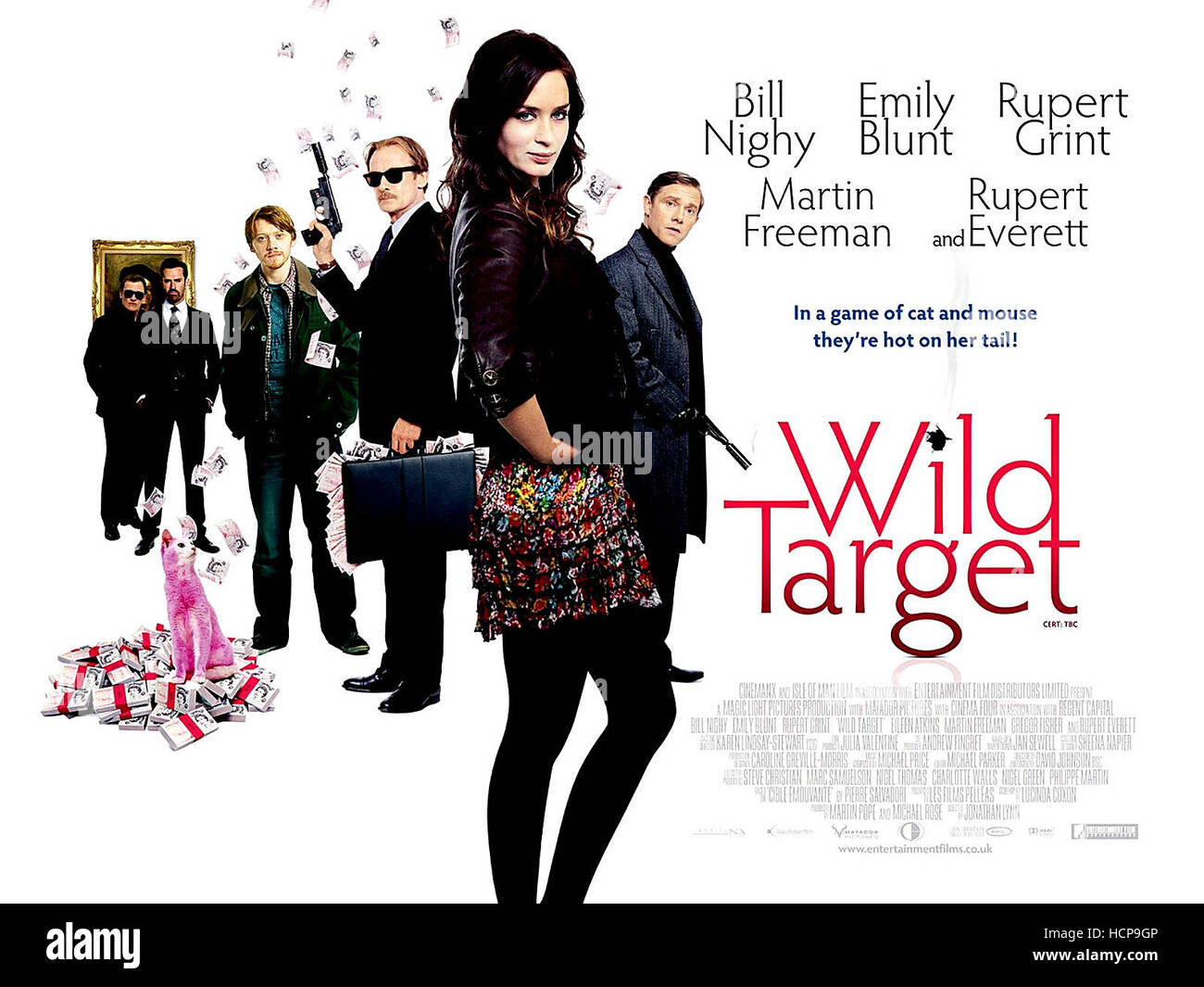 WILD TARGET, British poster art, from left: Graham Seed, Rupert Everett ...