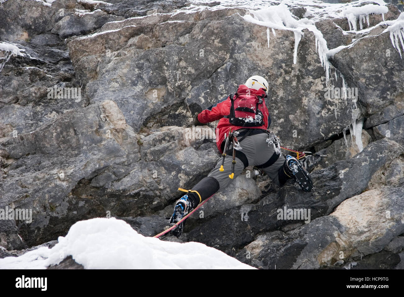 Ice climbing photos hi-res stock photography and images - Alamy