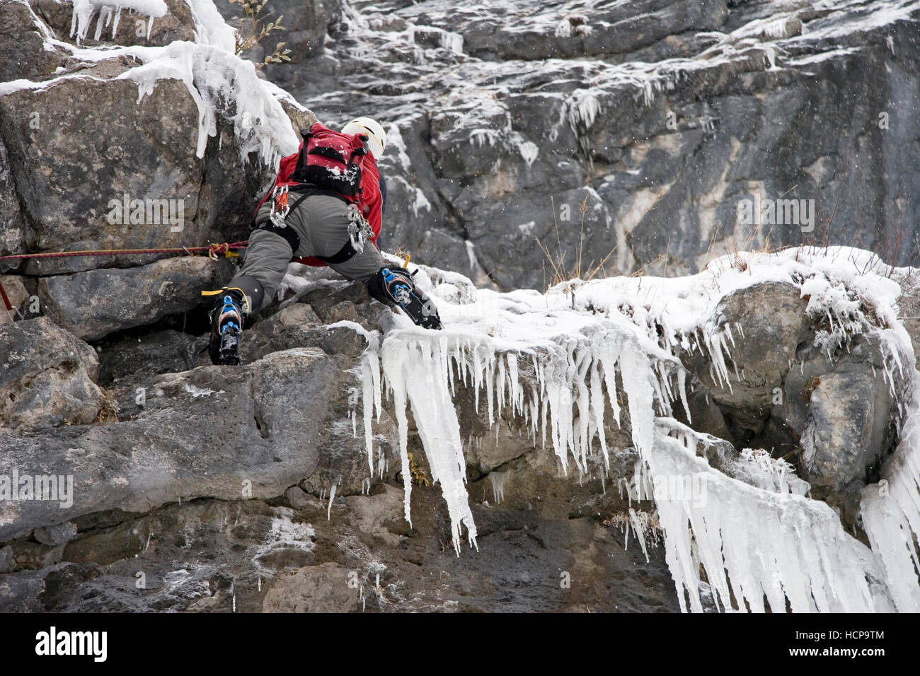 Ice climbing photos hi-res stock photography and images - Alamy