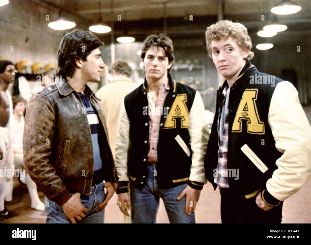 ALL THE RIGHT MOVES, Paul Carafotes, Tom Cruise, Christopher Penn, 1983 ...