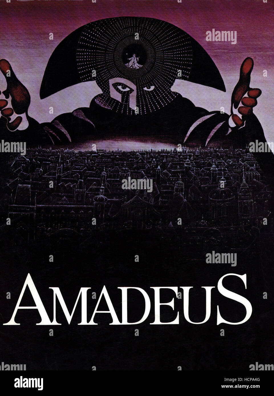 AMADEUS, movie poster art, 1984 Stock Photo - Alamy
