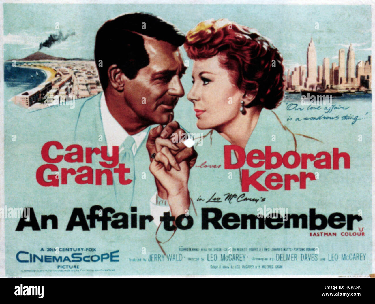 AN AFFAIR TO REMEMBER, from left: Cary Grant, Deborah Kerr, 1957 Stock ...