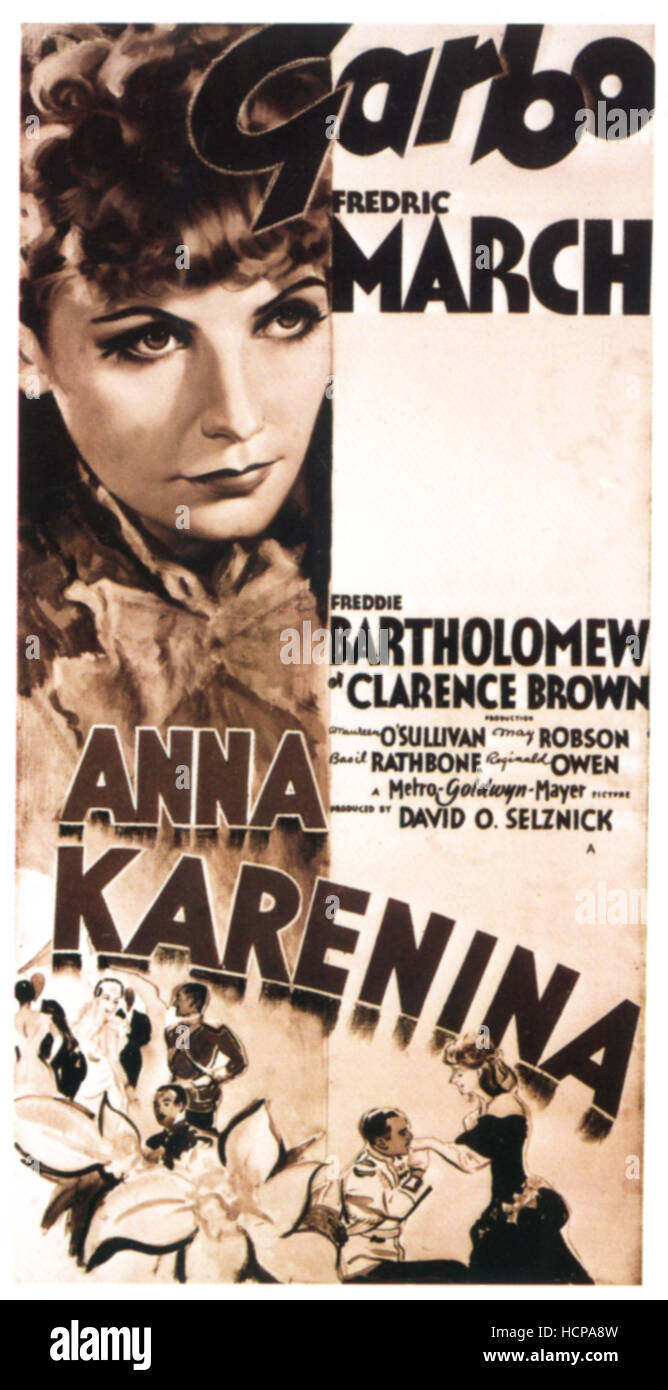 ANNA KARENINA, Greta Garbo, 1935 Stock Photo - Alamy
