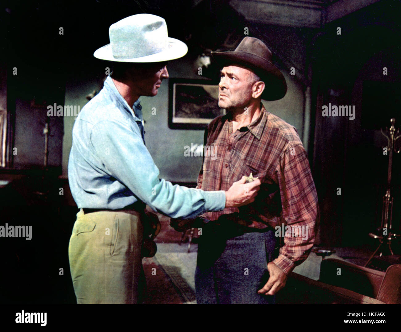 BAD DAY AT BLACK ROCK, Robert Ryan, Dean Jagger, 1955 Stock Photo - Alamy