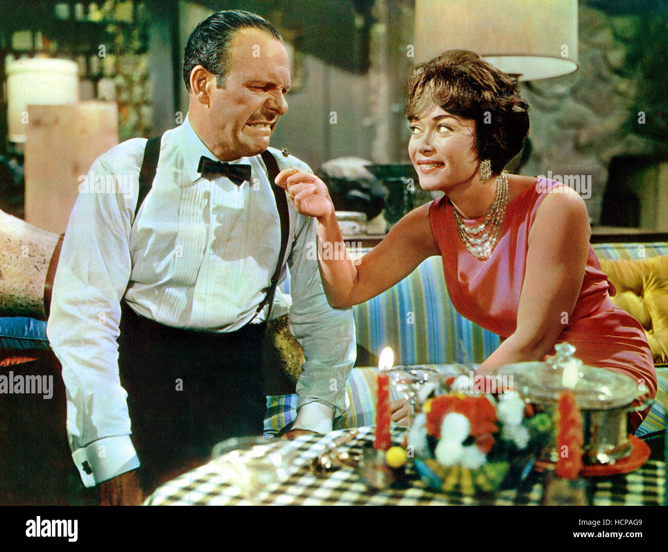 BACHELOR FLAT, Terry-Thomas, Francesca Bellini, 1962 Stock Photo - Alamy