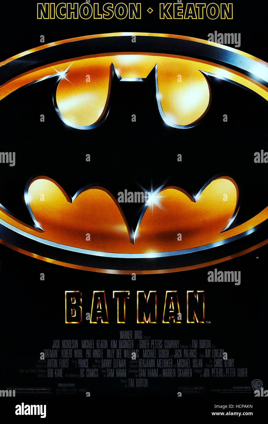 BATMAN, US poster, 1989, © Warner Brothers /courtesy Everett Collection ...