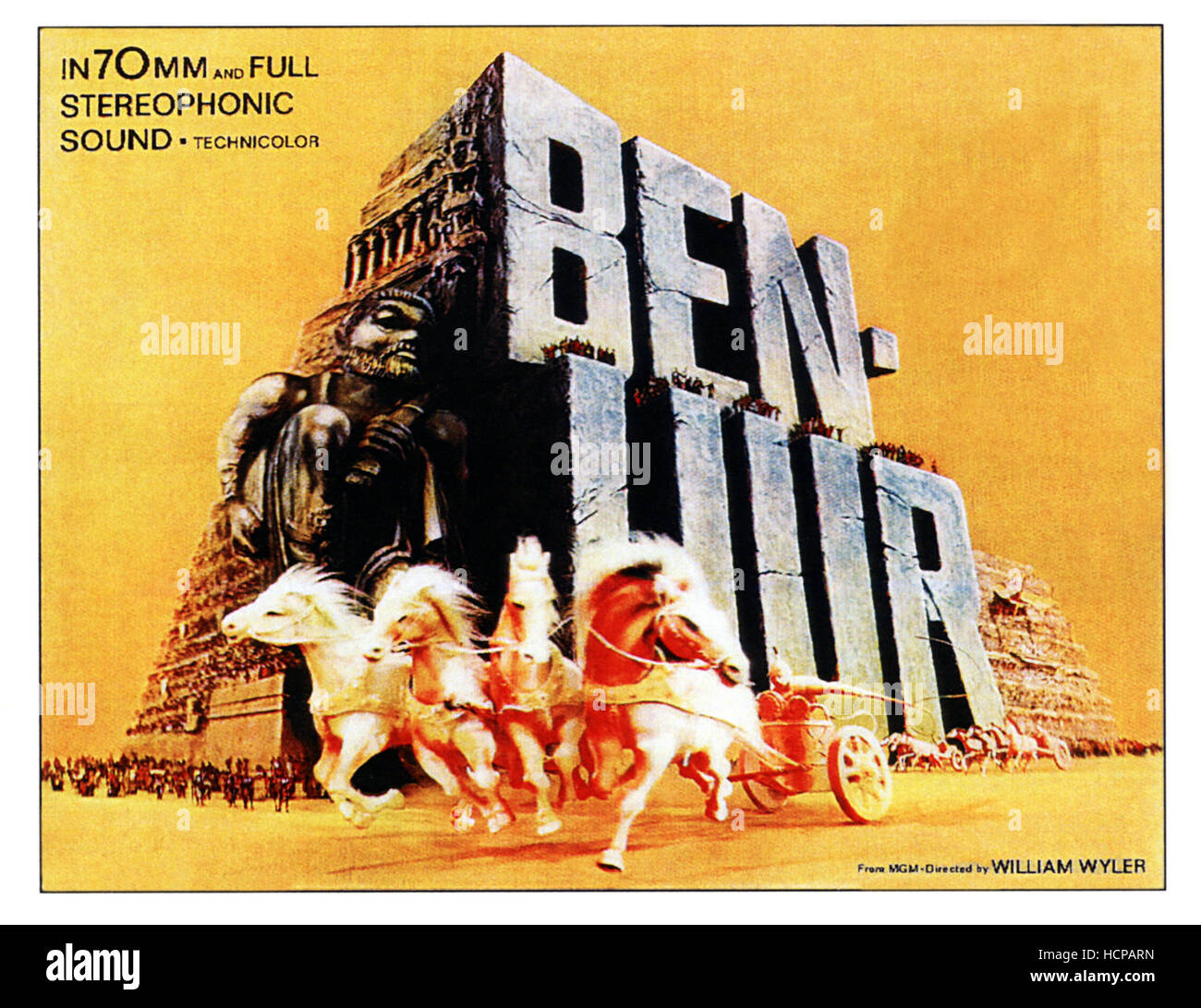 BEN-HUR, poster art, 1959 Stock Photo - Alamy