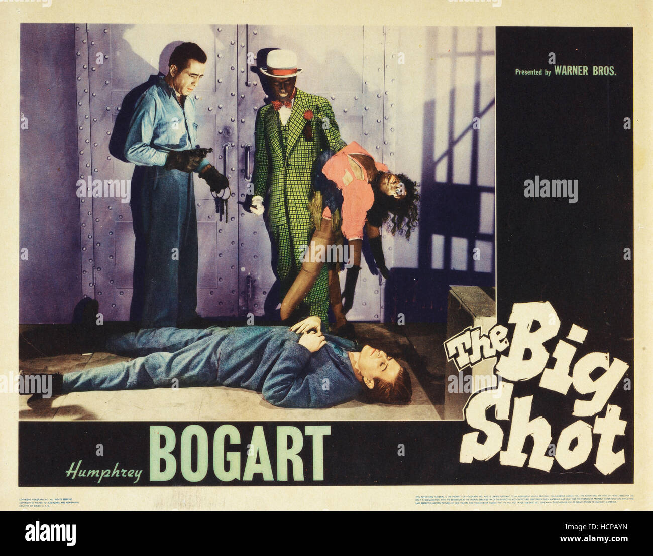 THE BIG SHOT, standing left: Humphrey Bogart, 1942 Stock Photo - Alamy