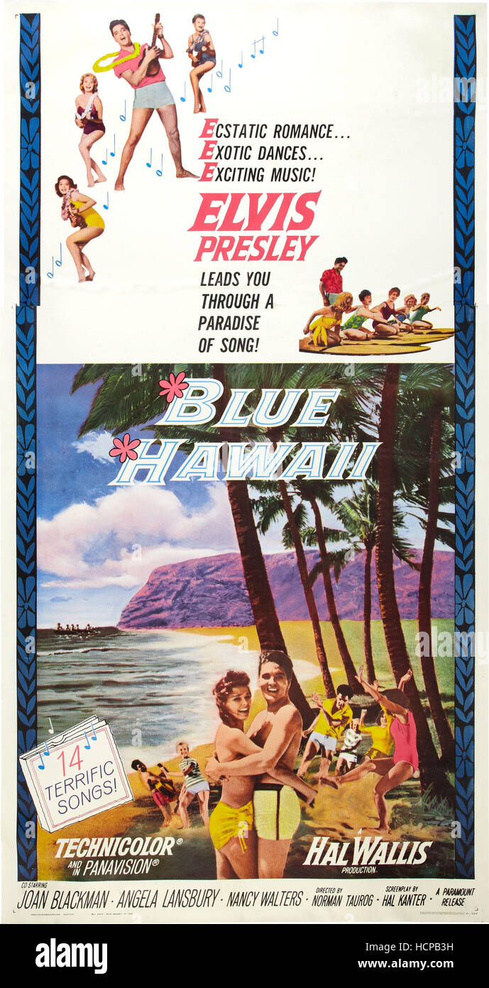 BLUE HAWAII, Elvis Presley, 1961 Stock Photo - Alamy