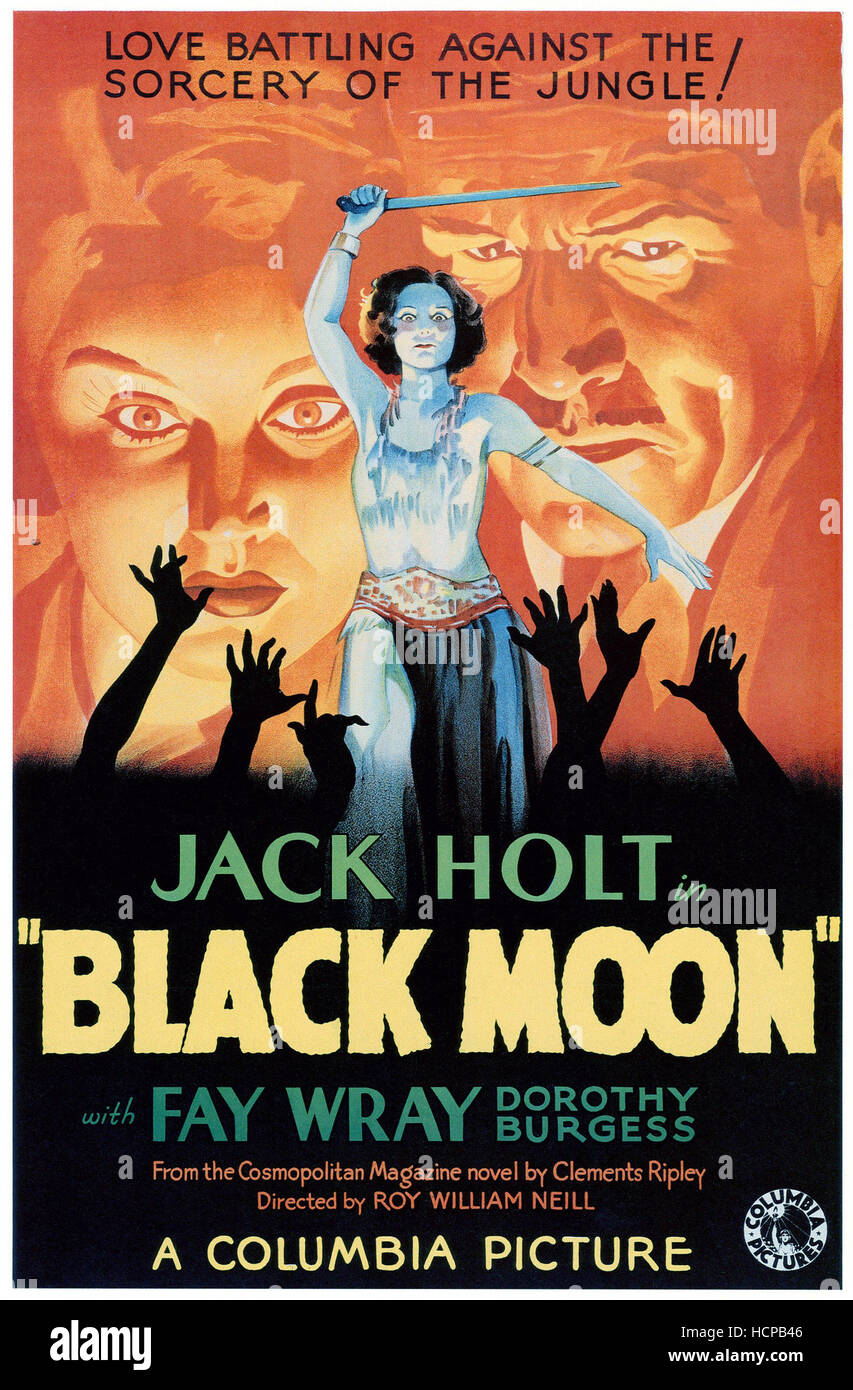 BLACK MOON, Fay Wray, Dorothy Burgess, Jack Holt, 1934 Stock Photo - Alamy