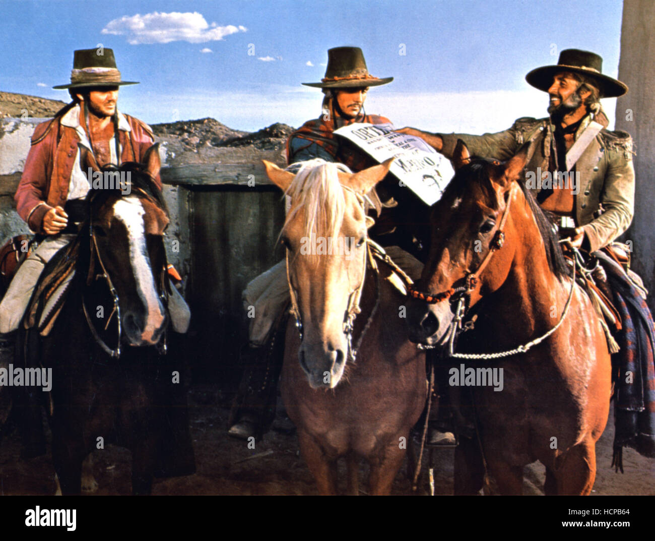 BLUE, Terence Stamp (center), Ricardo Montalban, 1968 Stock Photo - Alamy