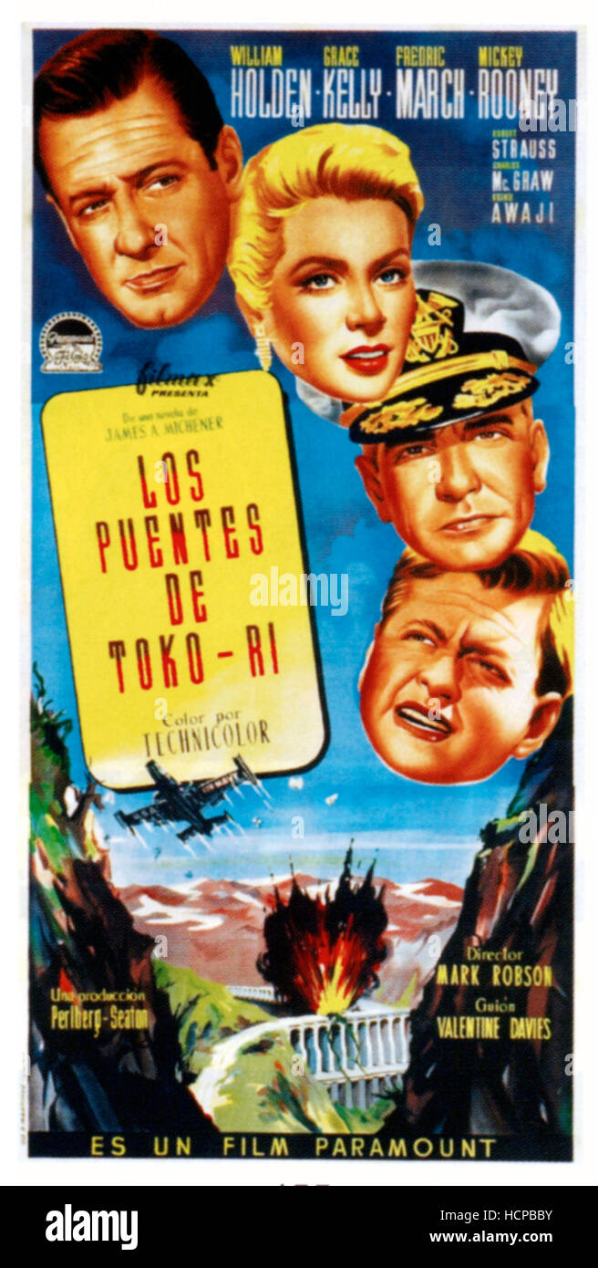 THE BRIDGES AT TOKO-RI (aka LOS PUENTES DE TOKO-RI), from left: William ...