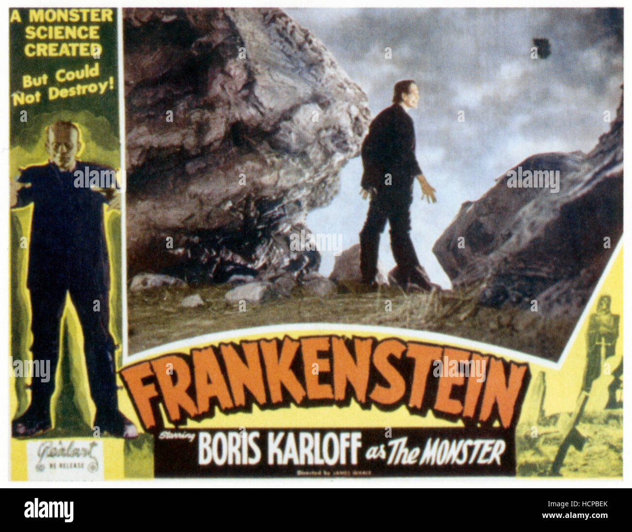 Boris karloff frankenstein High Resolution Stock Photography and Images ...