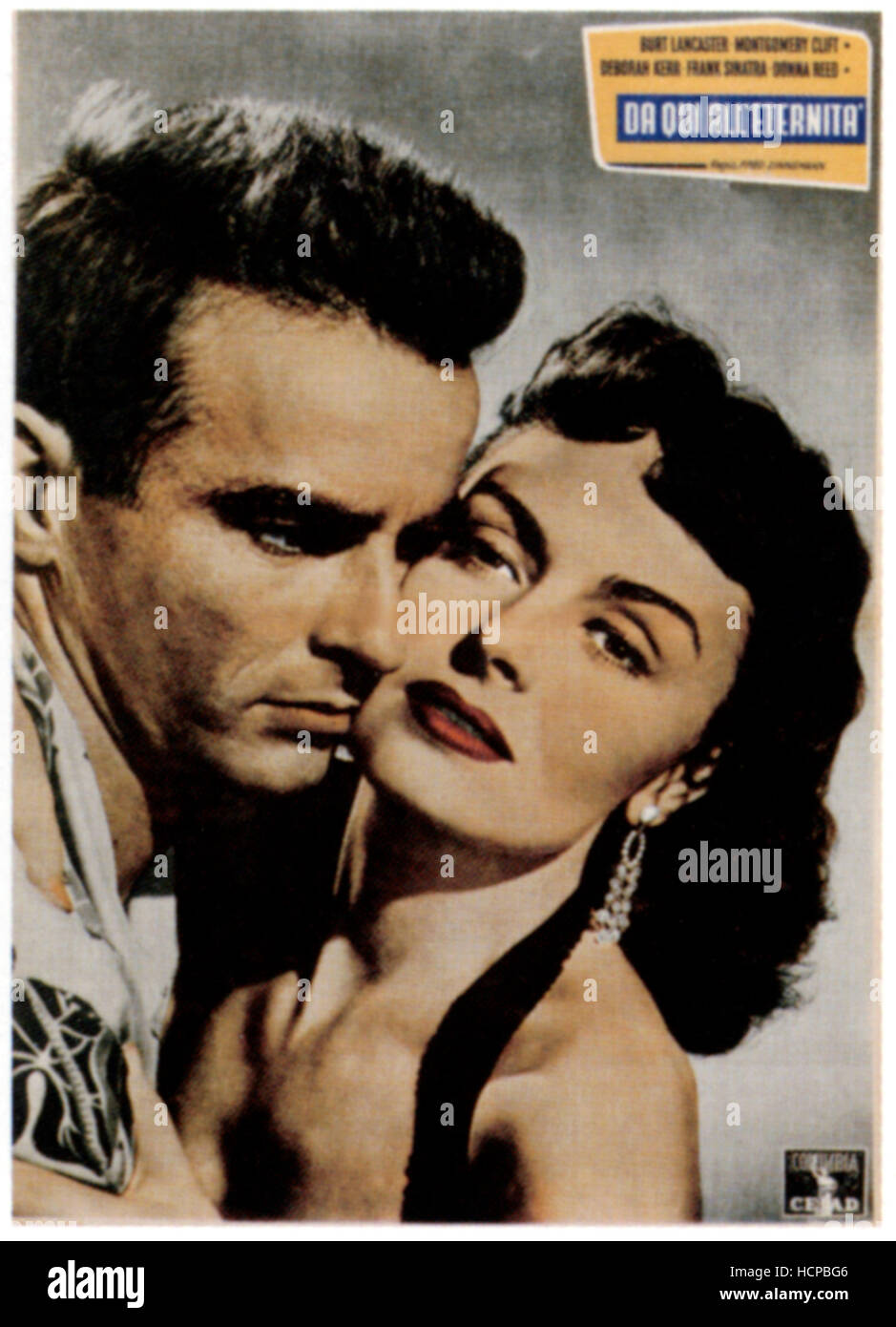 FROM HERE TO ETERNITY, from left: Montgomery Clift, Donna Reed on ...