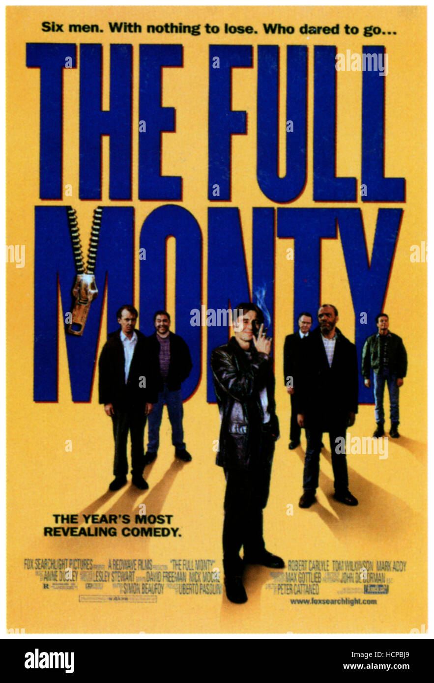 THE FULL MONTY, from left: Mark Addy, Steve Huison, Robert Carlyle, Tom ...