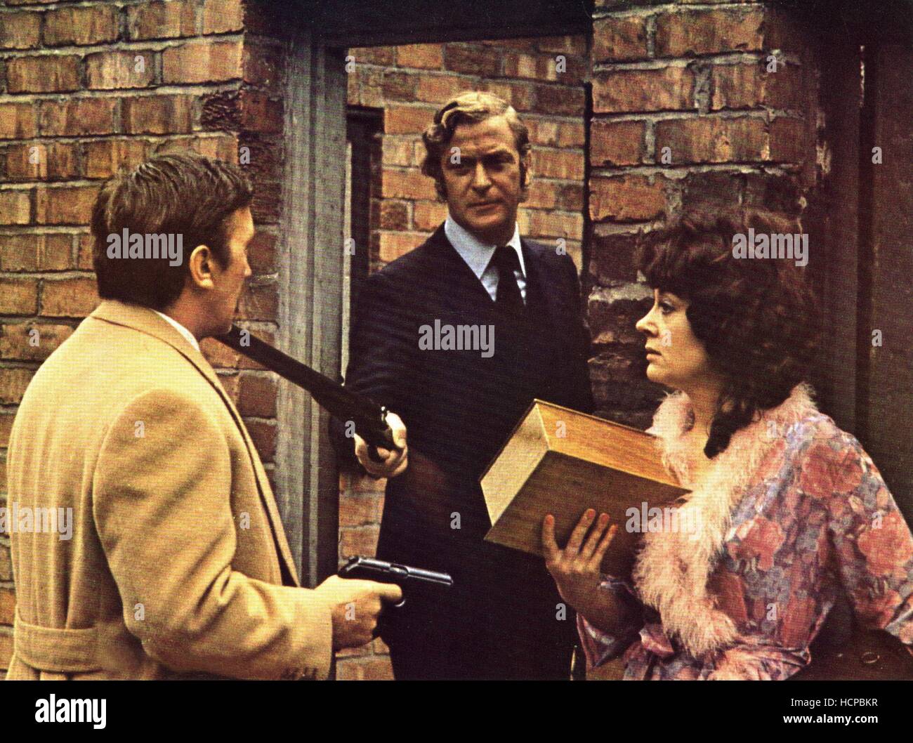 GET CARTER, George Sewell, Michael Caine, Rosemary Dunham, 1971 Stock ...
