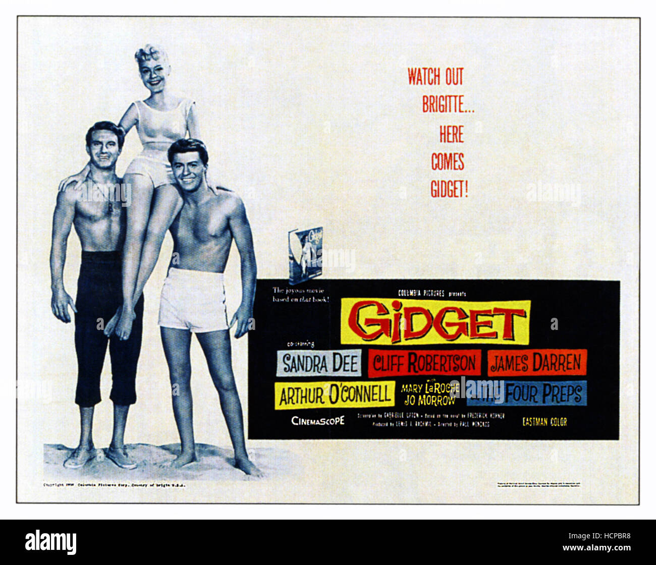 Sandra dee gidget james darren hi-res stock photography and images - Alamy