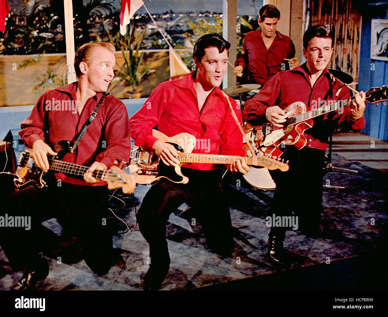 GIRL HAPPY, Gary Crosby, Elvis Presley, Joby Baker, Jimmy Hawkins, 1965 ...