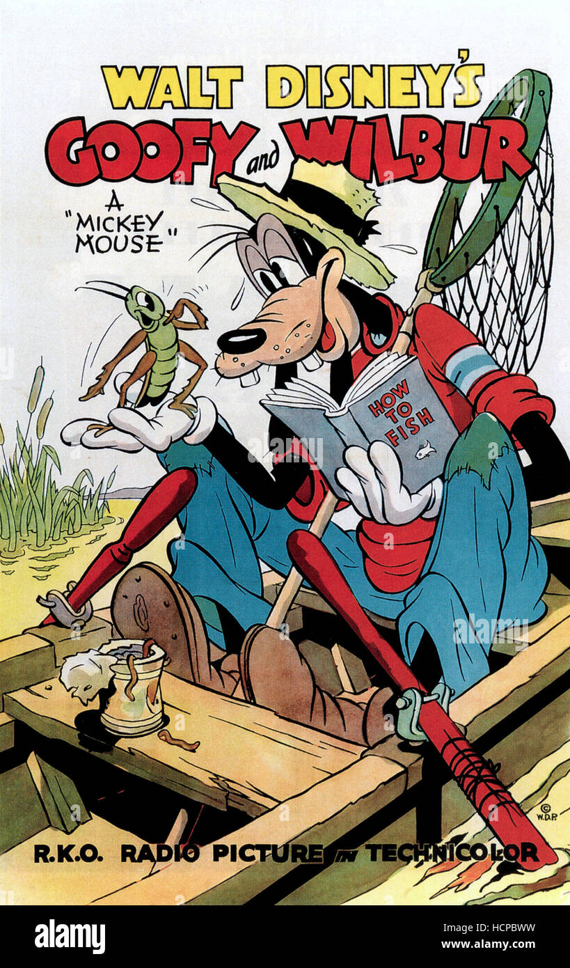 GOOFY AND WILBUR, Wilbur (l.), Goofy (r.), 1939 Stock Photo - Alamy