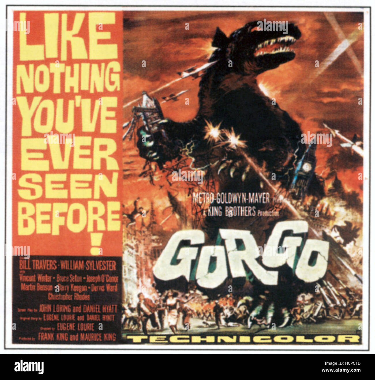 GORGO, poster art, 1961 Stock Photo - Alamy