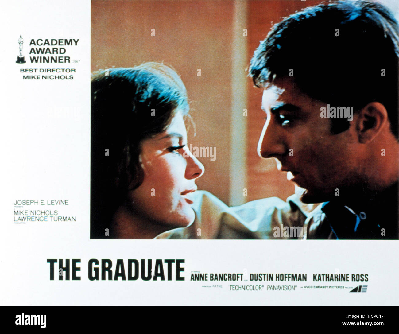 THE GRADUATE, Katharine Ross, Dustin Hoffman, 1967 Stock Photo - Alamy